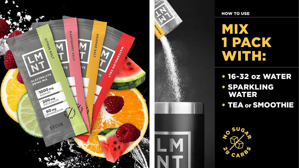 Stay Hydrated and Energized with LMNT Electrolyte Powder - The Ultimate ...